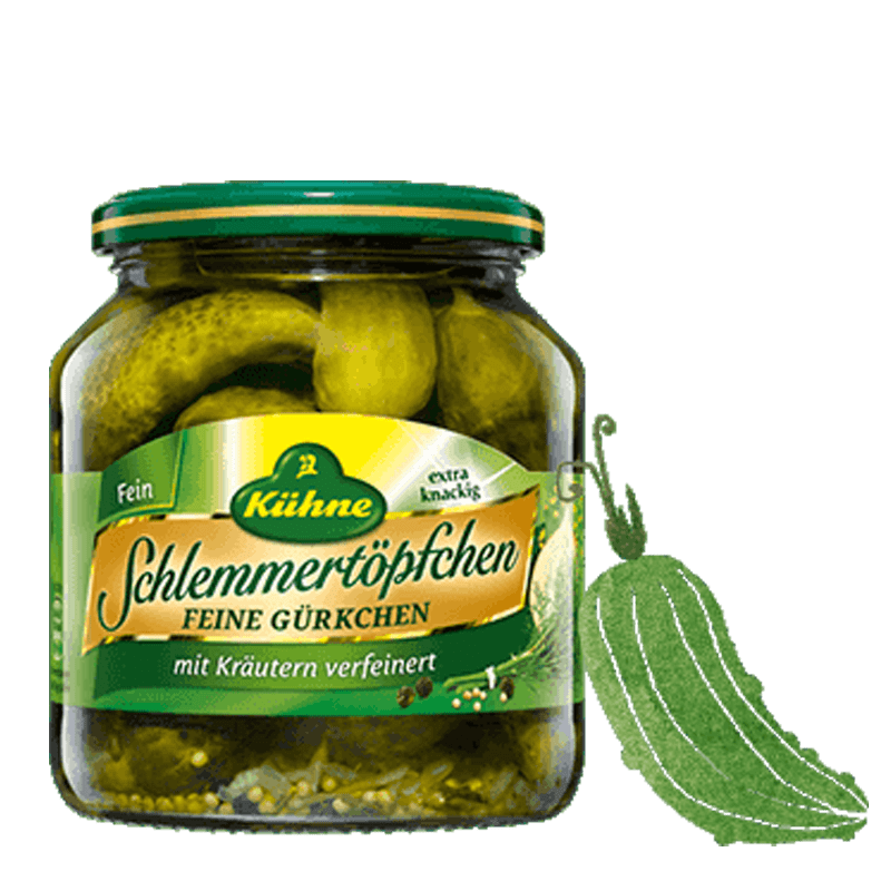 PICKLED GHERKINS 670G - Smaco For Trading